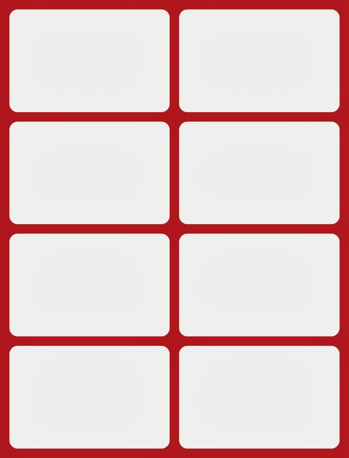 Flash Card Printable Template | Printable Flash Cards