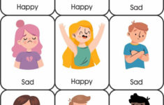 Printable Emotion Flash Cards Emotions Preschool Emotions Cards ...