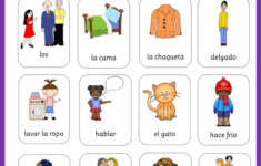 Spanish Flashcards Basic Vocabulary Spanish Flashcards Spanish ...