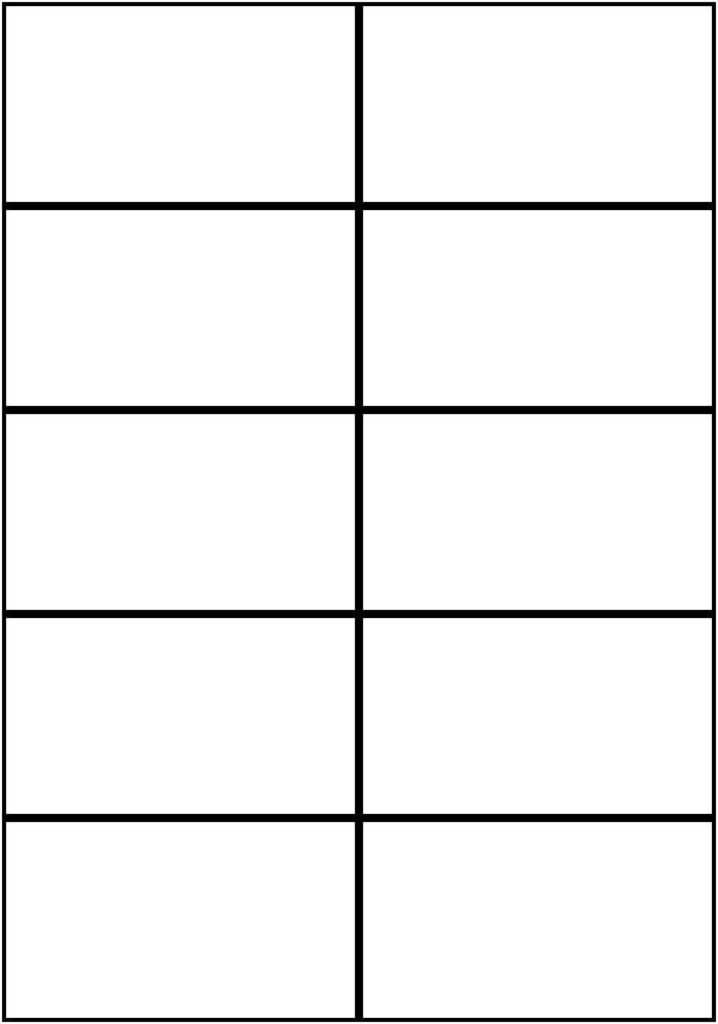 Free Flash Card Template Pd | Printable Flash Cards